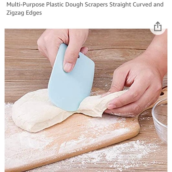 Kitchen | 3pc Multipurpose Plastic Dough Scrapers 5pc Bags | Poshmark